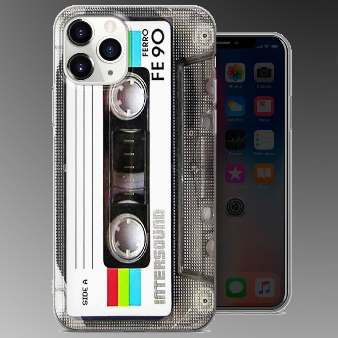 Vintage Cassette Tape Phone Case, Walkman Tape Phone Case, Cassette ...