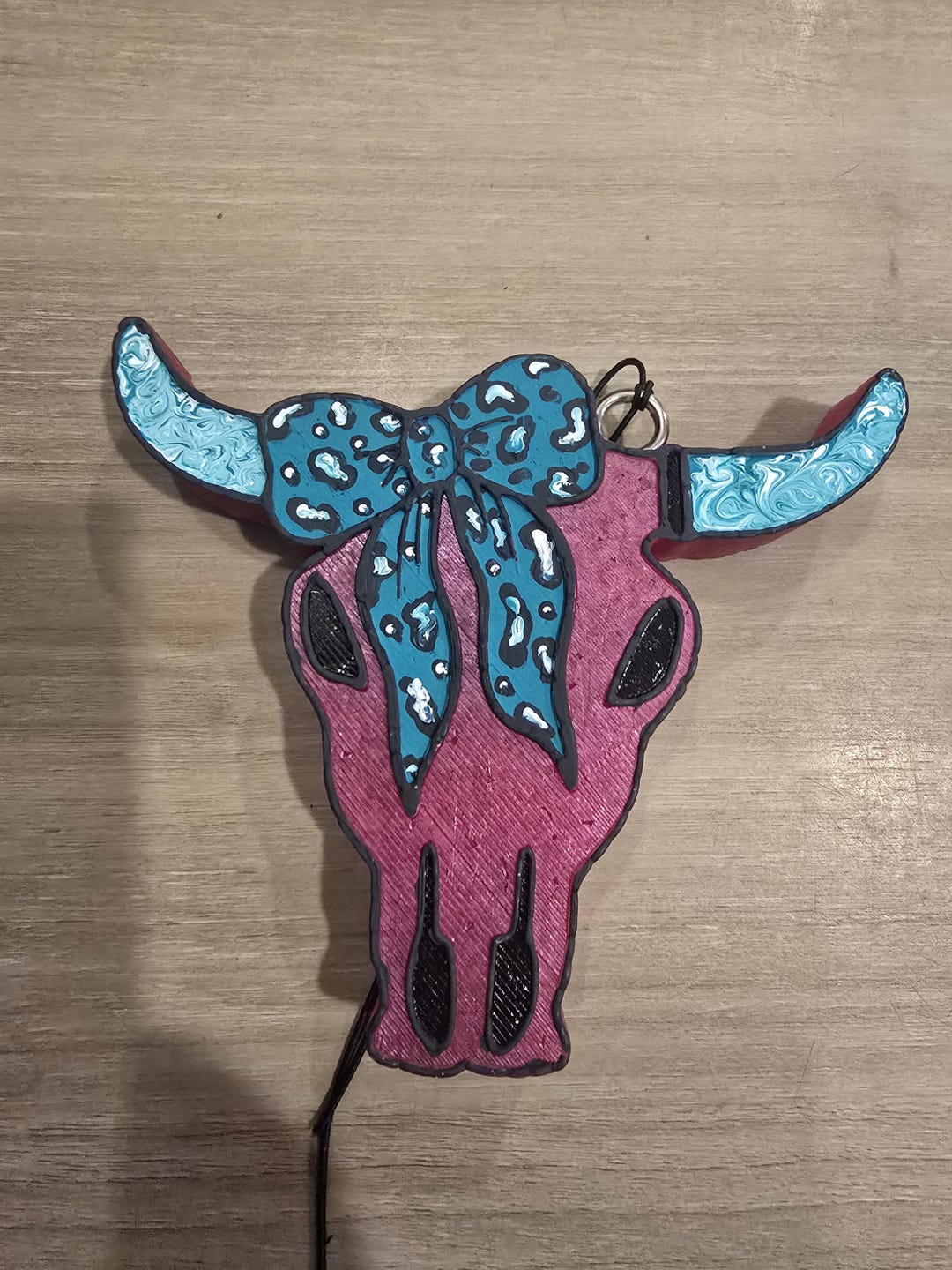 Bull Head With Bow - Etsy