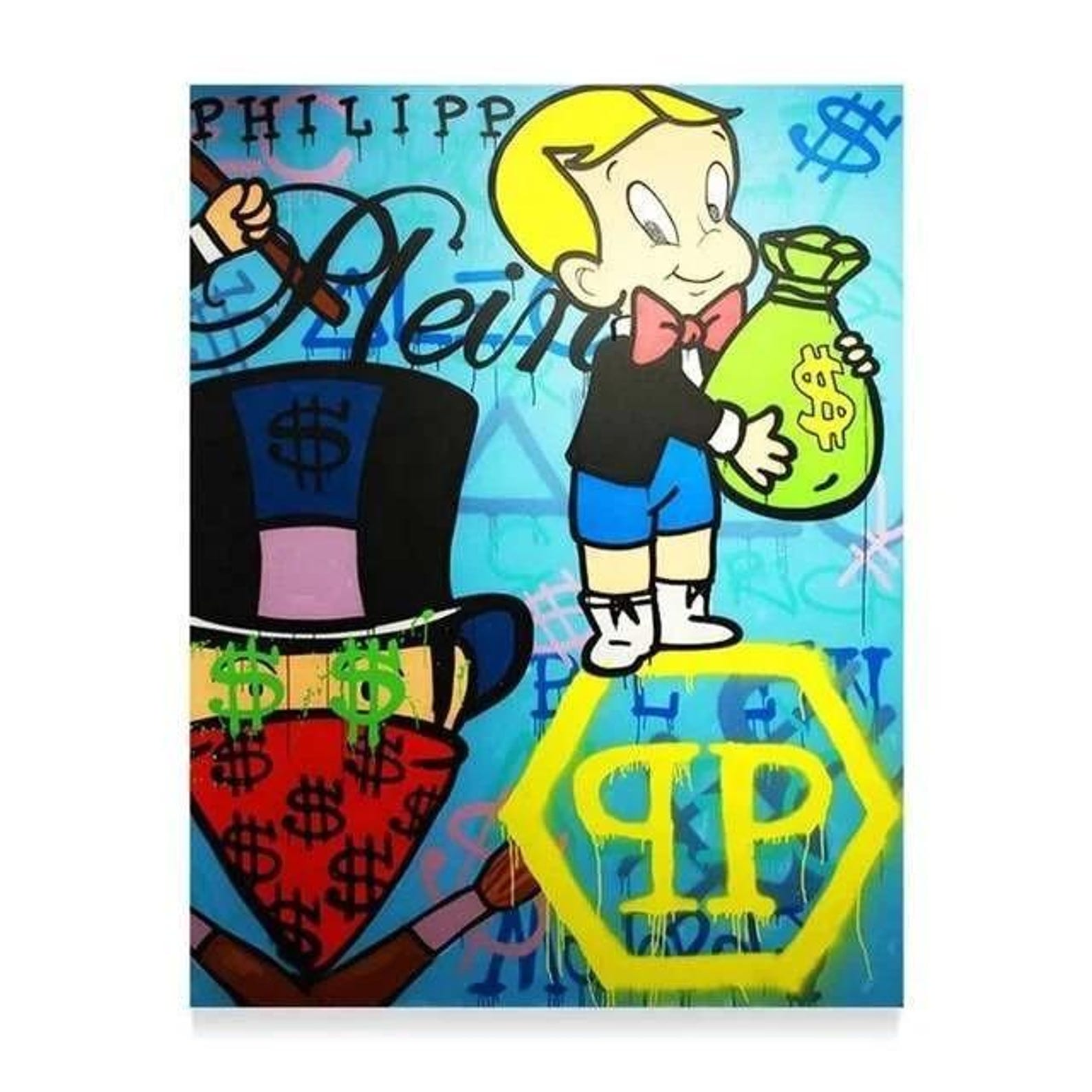 Alec Monopoly Graffiti Art Print: Pop Art Canvas Painting - Etsy