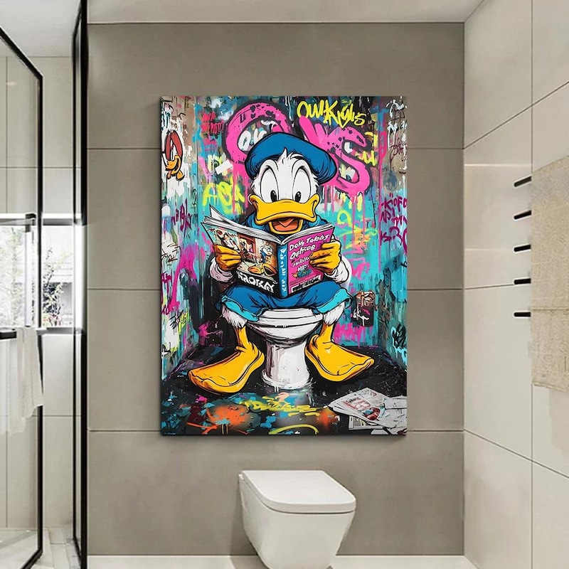 Poster Donald Duck - Etsy