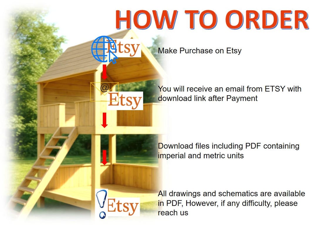 8x8 Wooden A-frame Playhouse Plans for Kids –wooden A Frame House ...
