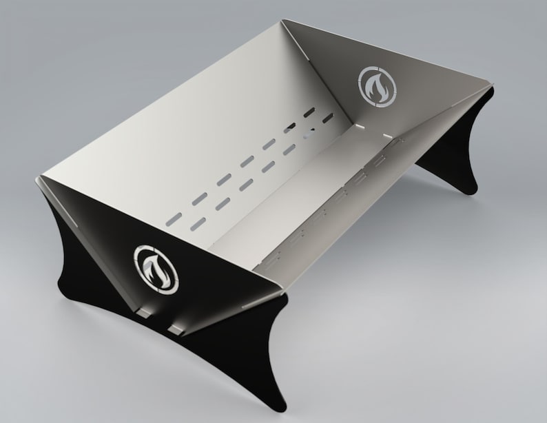 Portable & Collapsible Fire Pit, DXF Files for Laser, Plasma, CNC ...