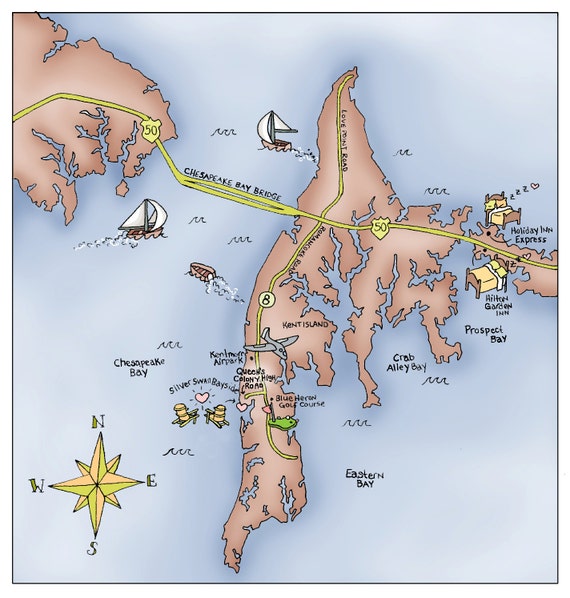 Diy Map Wedding Invitation