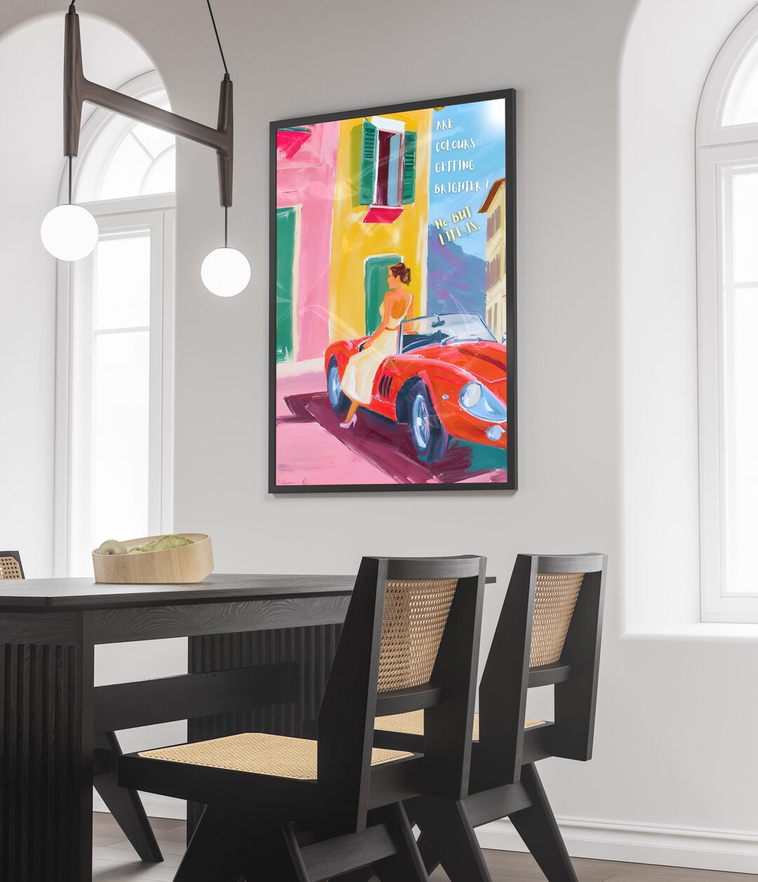 Colourful Manifestation Poster | Elite Aesthetic Decor for Home or ...