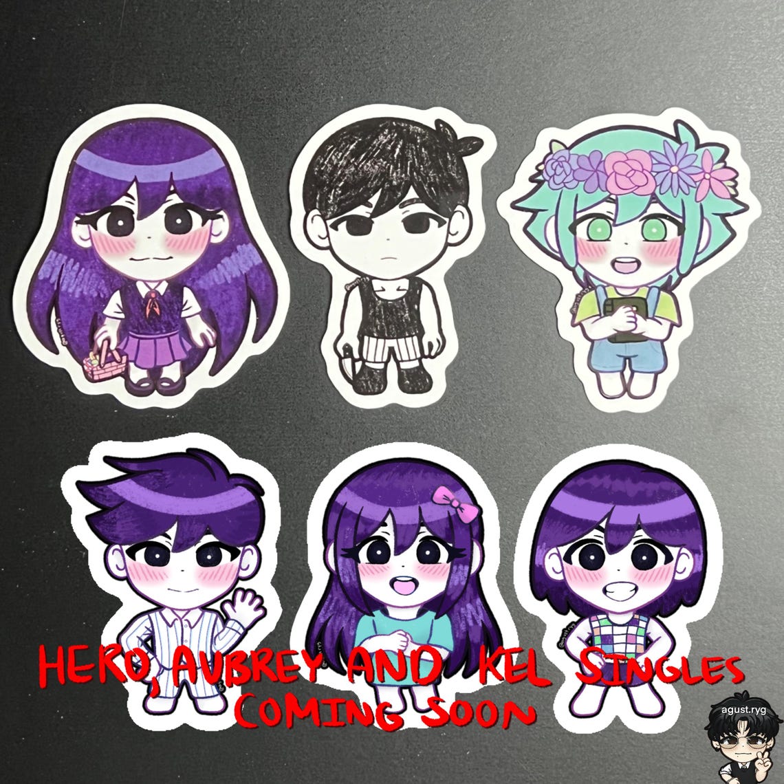OMORI Inspired Stickers - Etsy