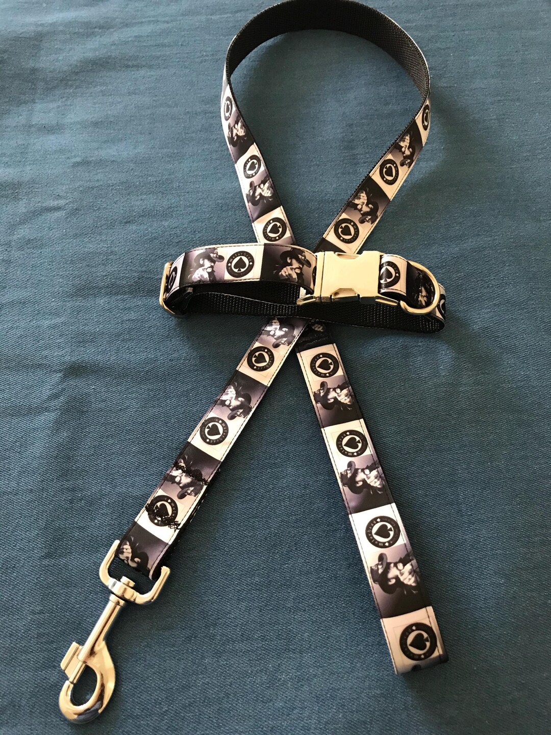 Handmade Unofficial Motorhead Band Dog Collar (and Optional Matching ...