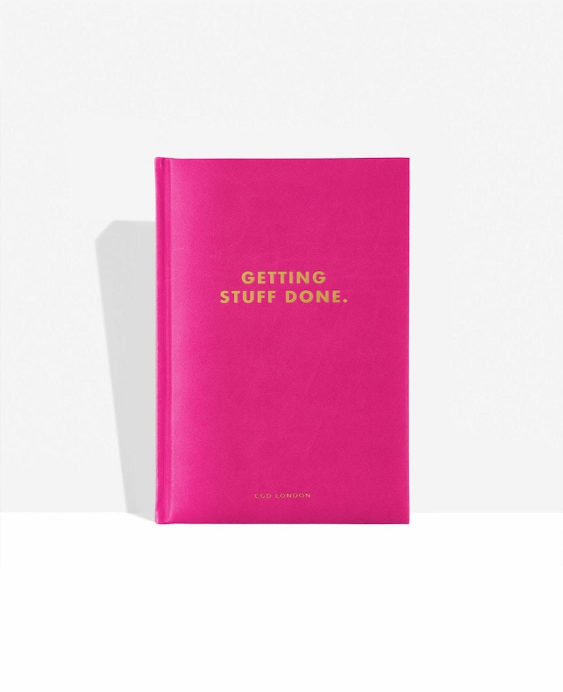 Daily Planner 2026 - Getting Stuff Done Planner - Luxury Weekly Daily ...