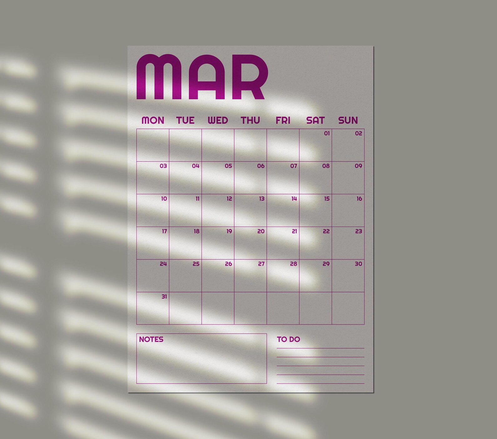 2025 Printable Calendar & Habit Tracker | Minimalist Planner for Self ...