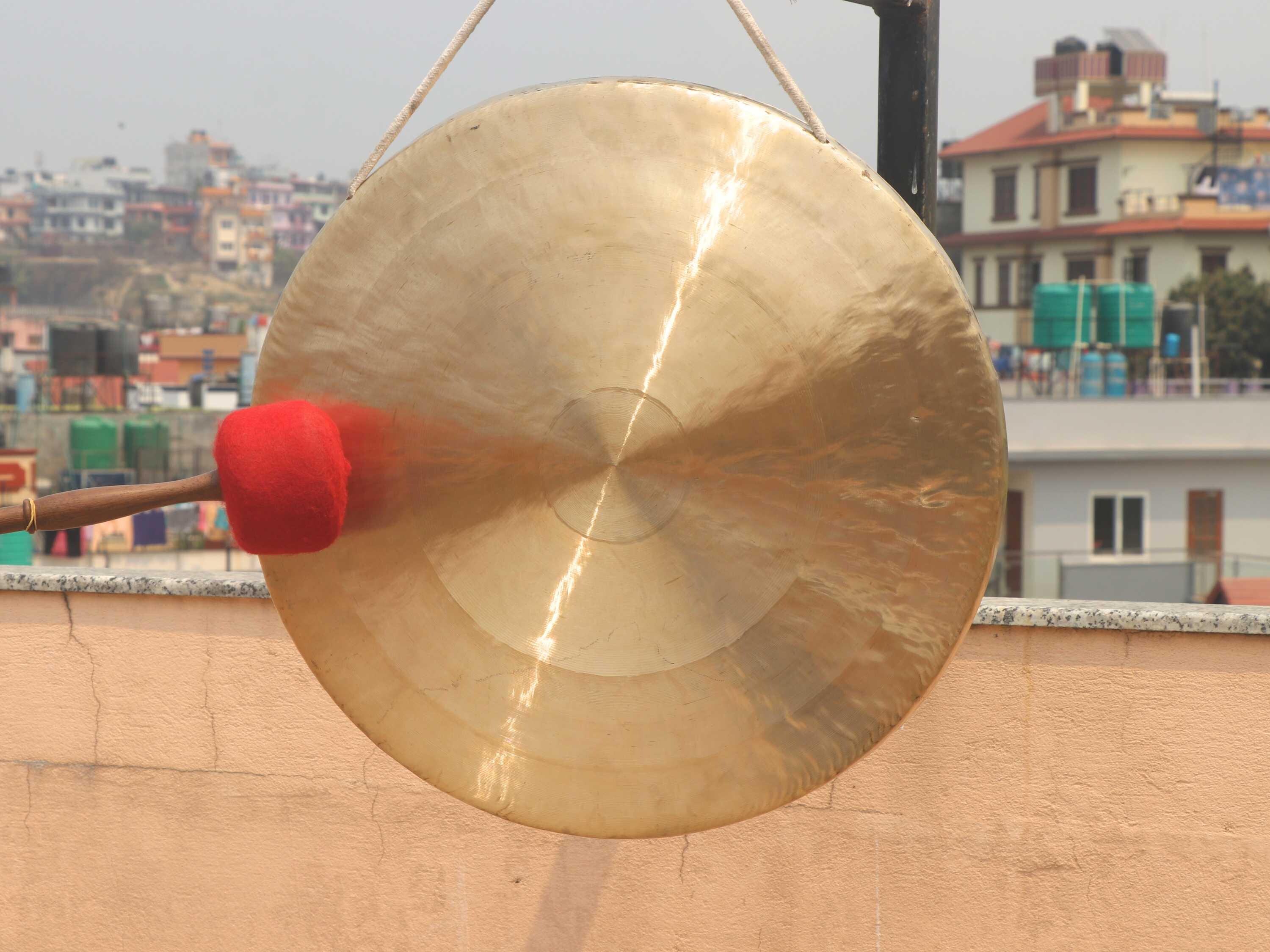 Handmade Nepalese Gong With Stand & Mallet: Sound Healing Meditation - Etsy