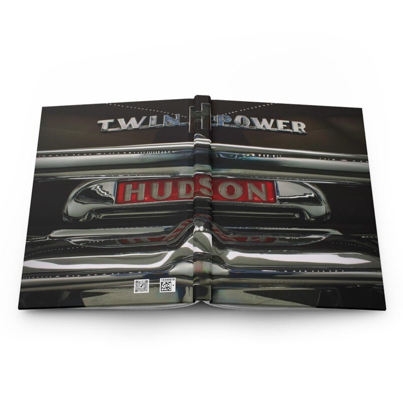 Classic Car-themed Hardcover Journal, Retro Journal for Car Lovers ...
