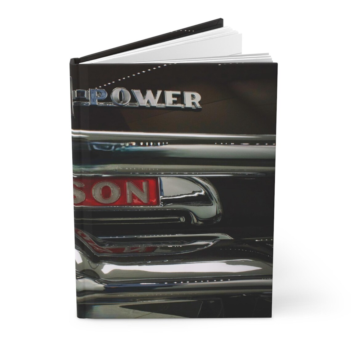 Classic Car-themed Hardcover Journal, Retro Journal for Car Lovers ...