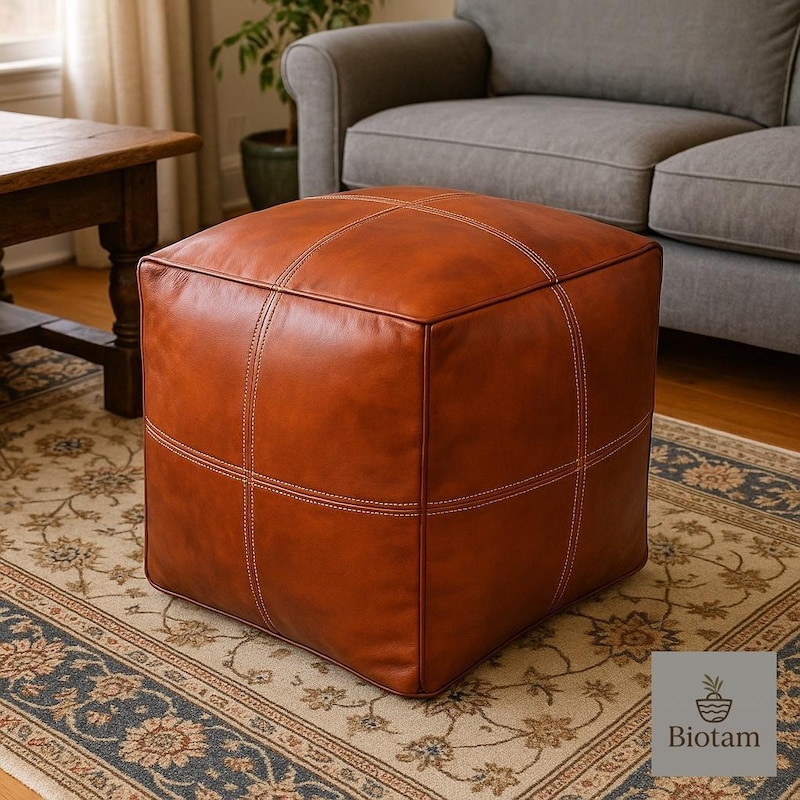 Terracotta pouffe - Etsy Italia