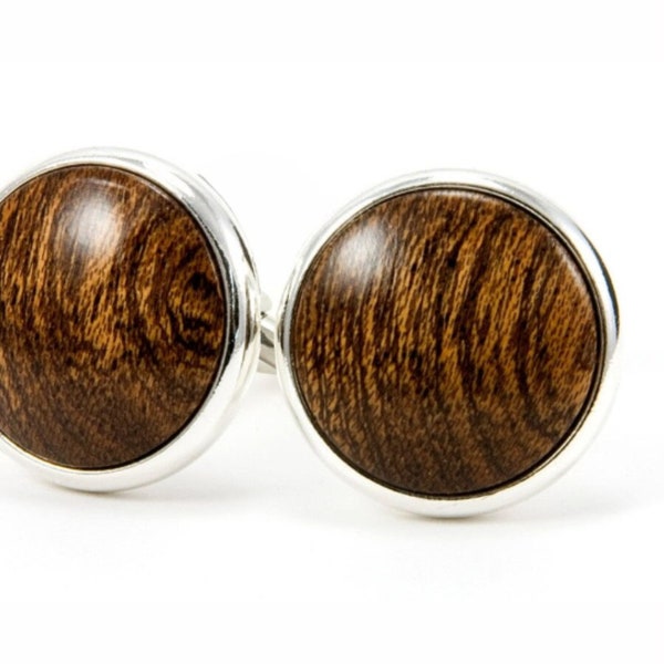 Wooden Cufflinks - Etsy