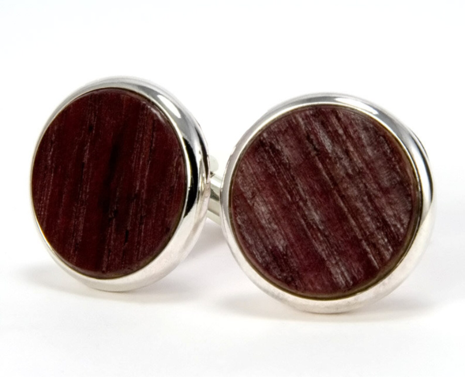 Red Wine Barrel Wood Cufflinks Rustic Wedding Gift for Groom | Etsy