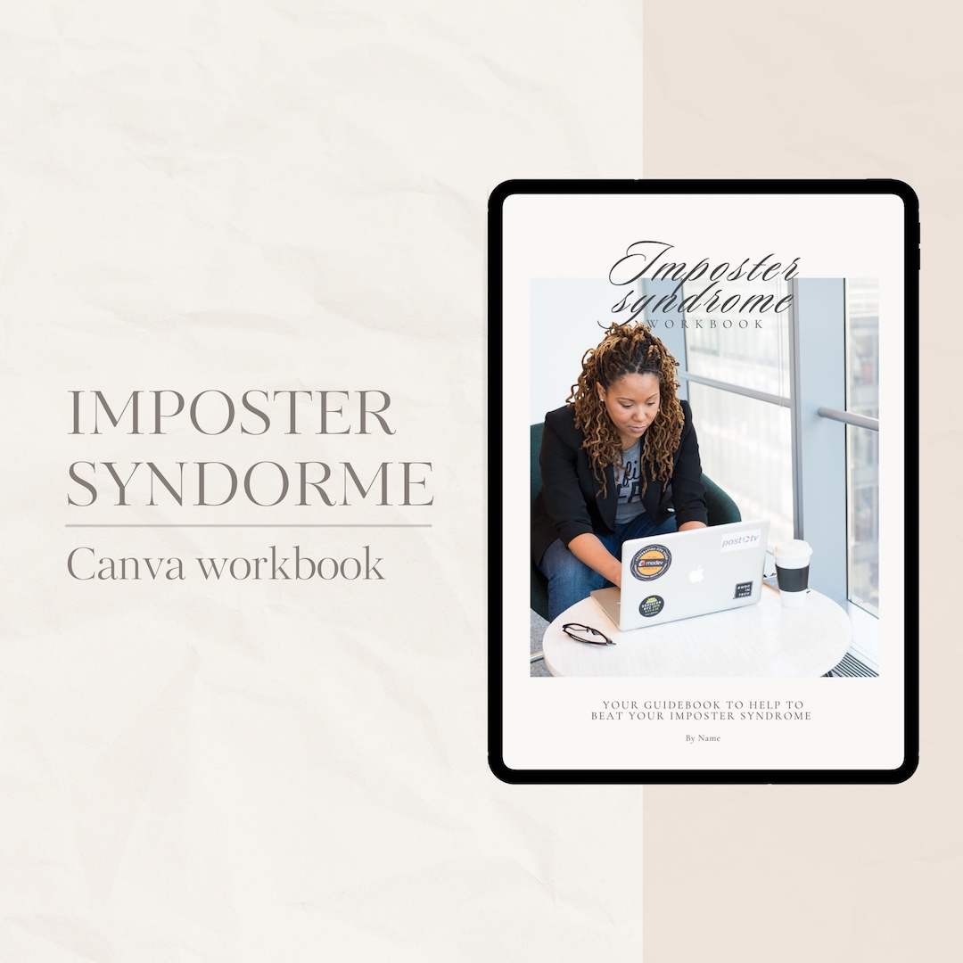 29 Page Imposter Syndrome Workbook - Etsy