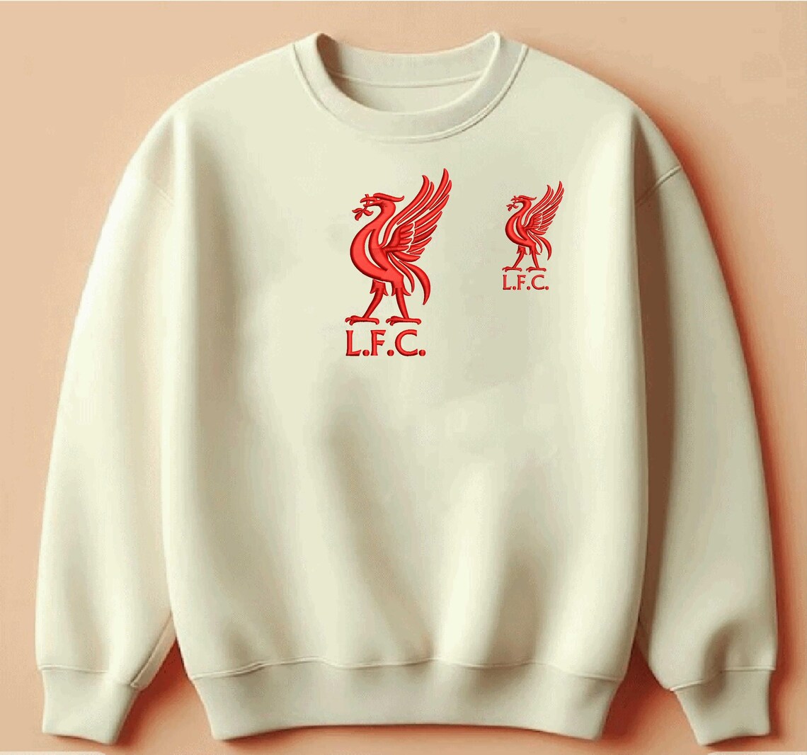 Liverpool FC Embroidery Design - LFC Thread Embroidery Pattern - 5 ...