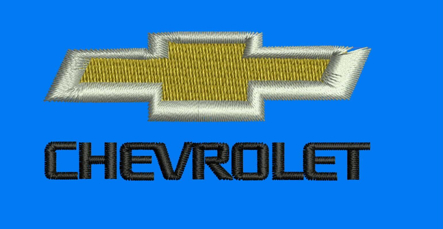 Chevrolet Car Logo Embroidery Design | Digital File for Machine ...
