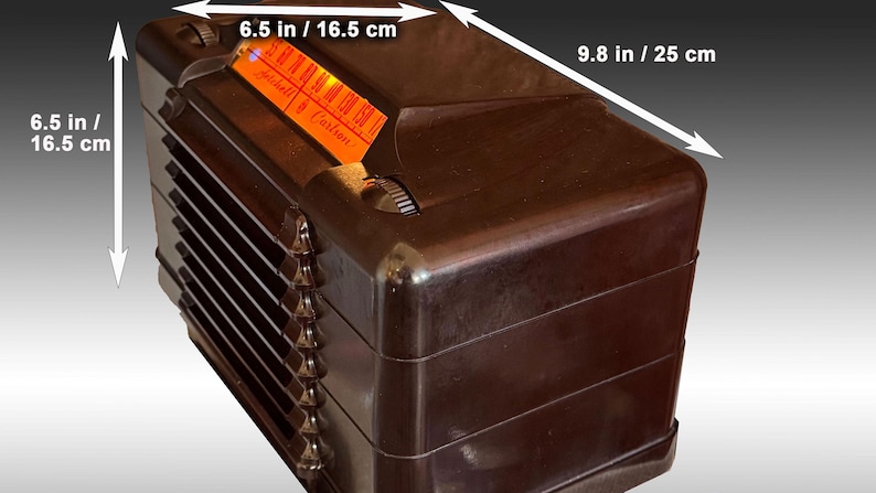 Modernized Bluetooth Antique Tabletop Radio: 1946 Setchell Carlson ...