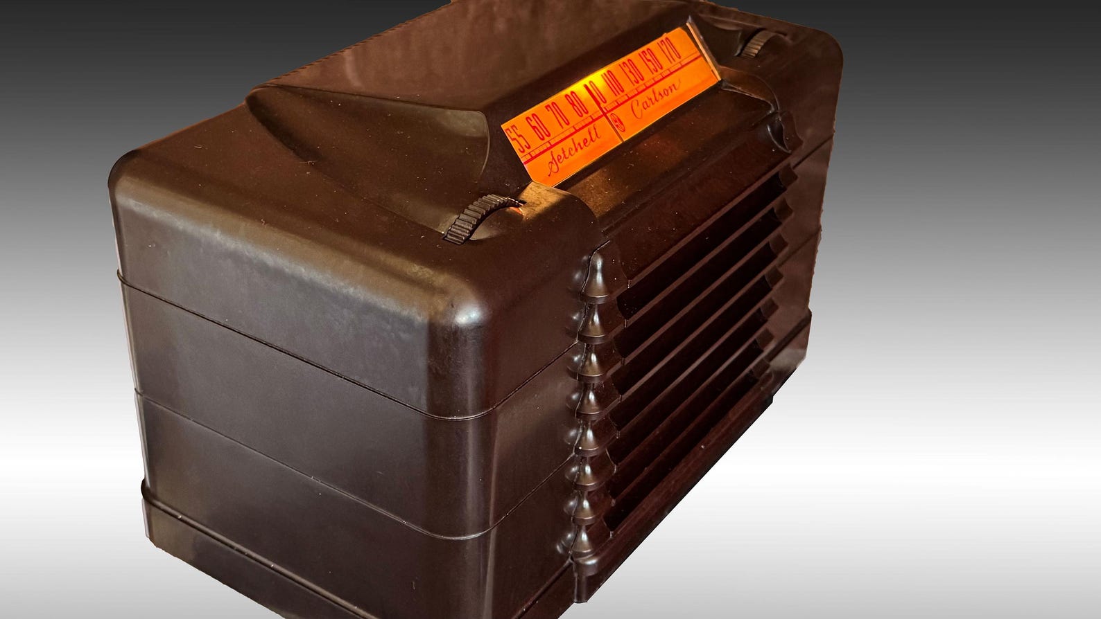 Tabletop Radio: 1946 Setchell Carlson Model 416 'frog Eyes' Up-cycled ...