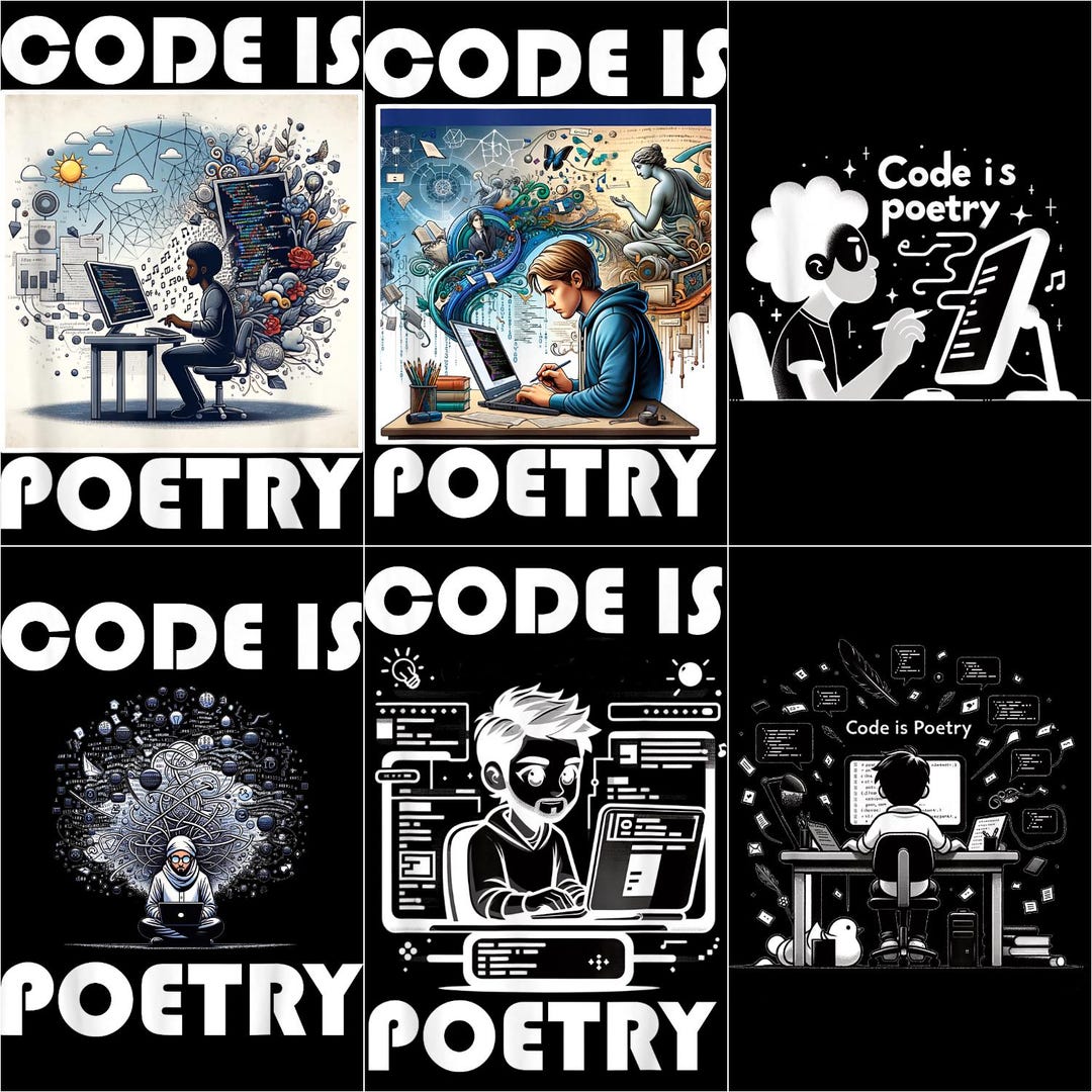 Code is Poetry PNG Designs – Creative Digital Download for Programmers ...