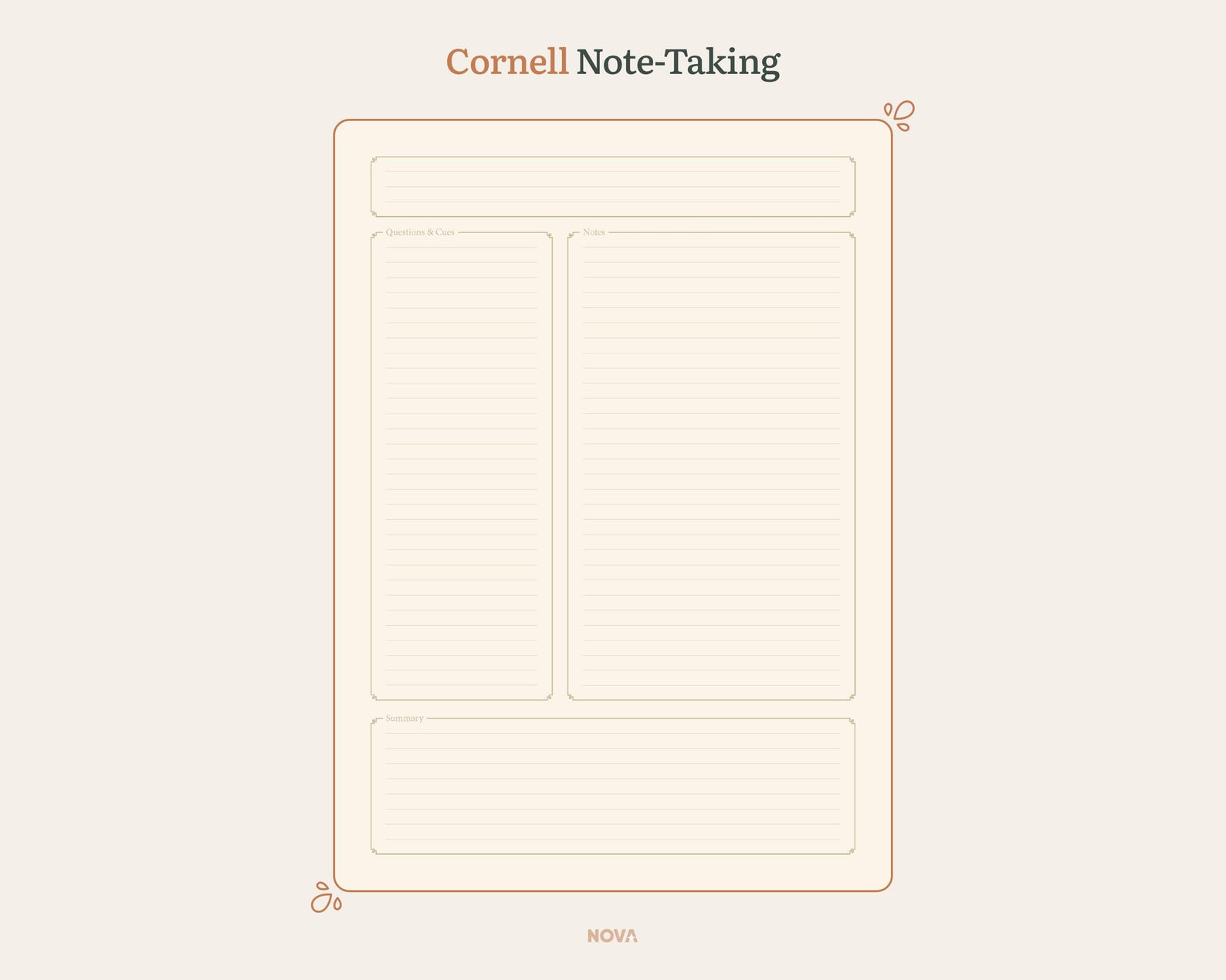 450 Digital Note-taking Templates – Colorful Note Templates – Multi ...