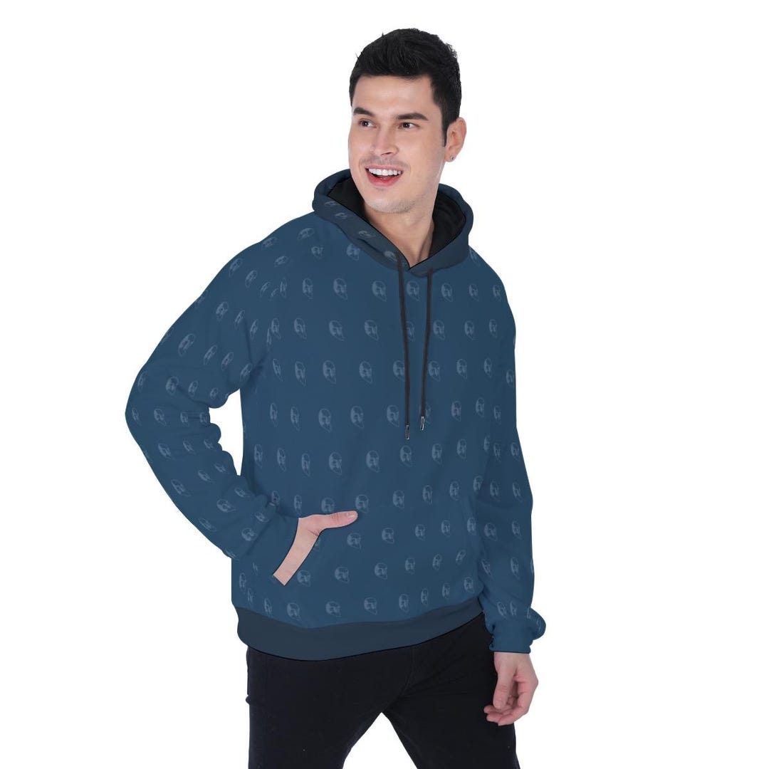 All Over Print Fleece Hoodie Inspired by Sleep No More Masks - Etsy