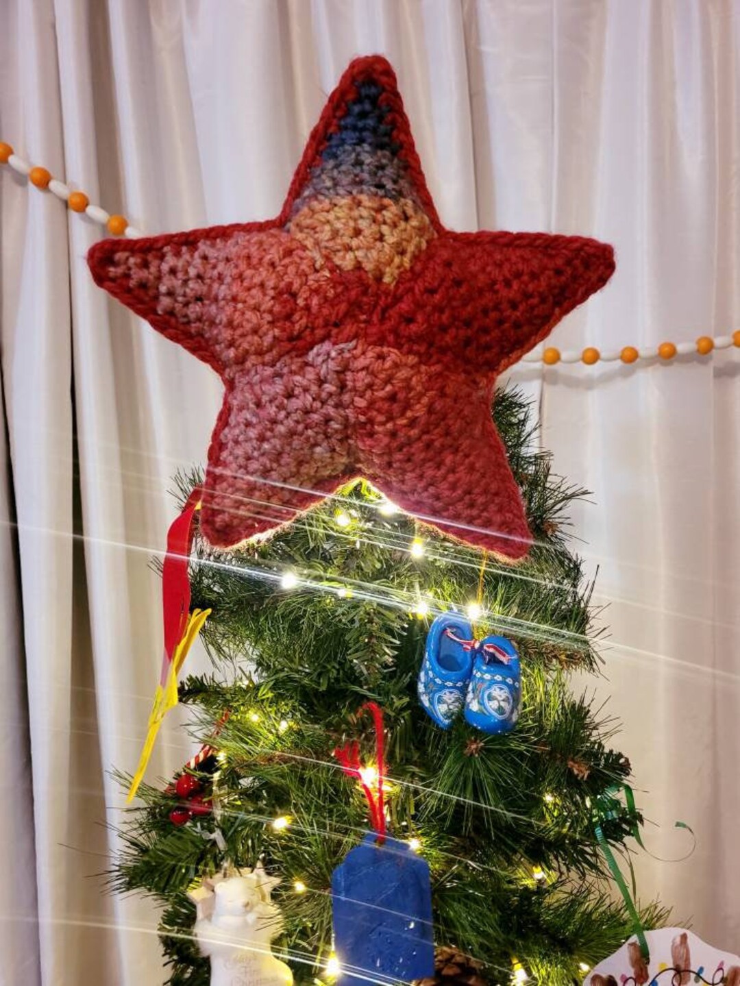 Star Christmas Tree Topper Ready to Ship - Etsy