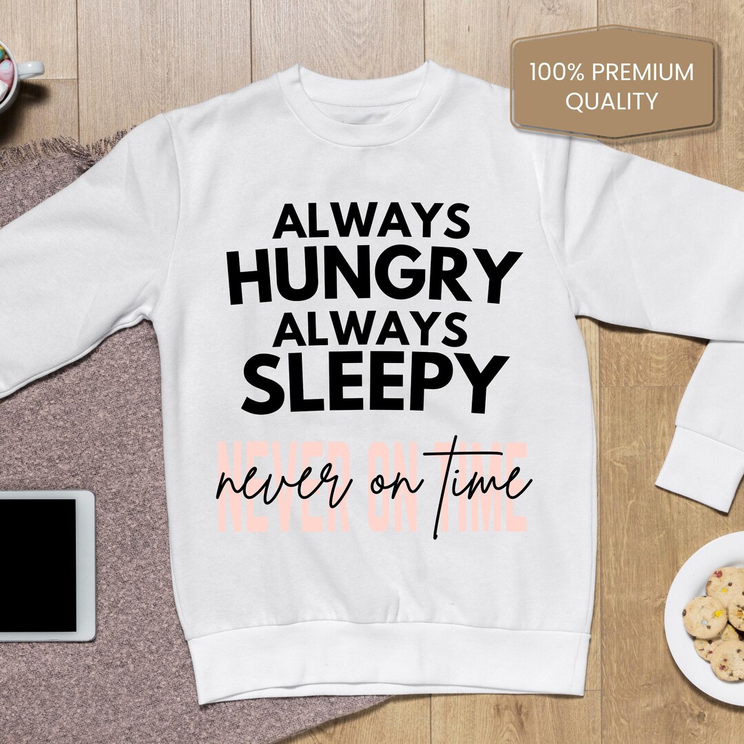 Funny Sarcastic Viral Meme Crewneck Sweatshirt, Funny Shirts, "never on ...