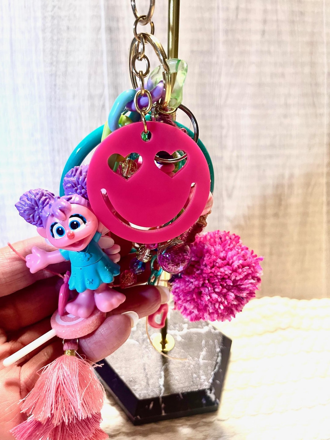 Sesame Street Keychain - Etsy
