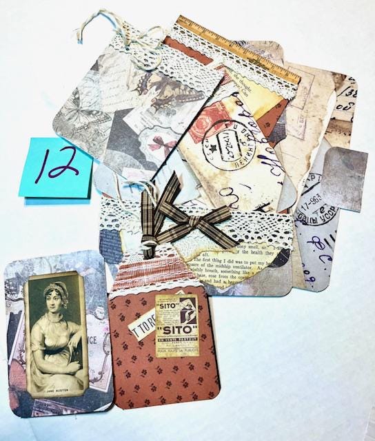 Pocket Tag Journal Insert Etsy