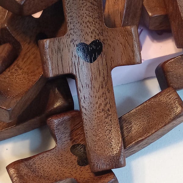 Small Pocket Crosses - Etsy