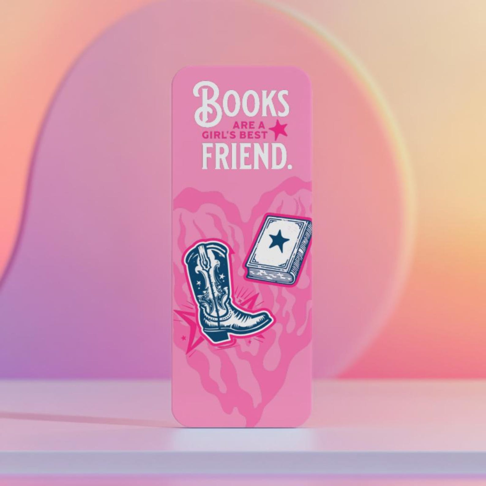 Set of 3 Printable Cowgirl Western Aesthetic Pink Bookmarks - Etsy