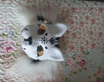 Handcrafted White Tiger Mask: Spirit Animal Cosplay, Ritual Decor - Etsy