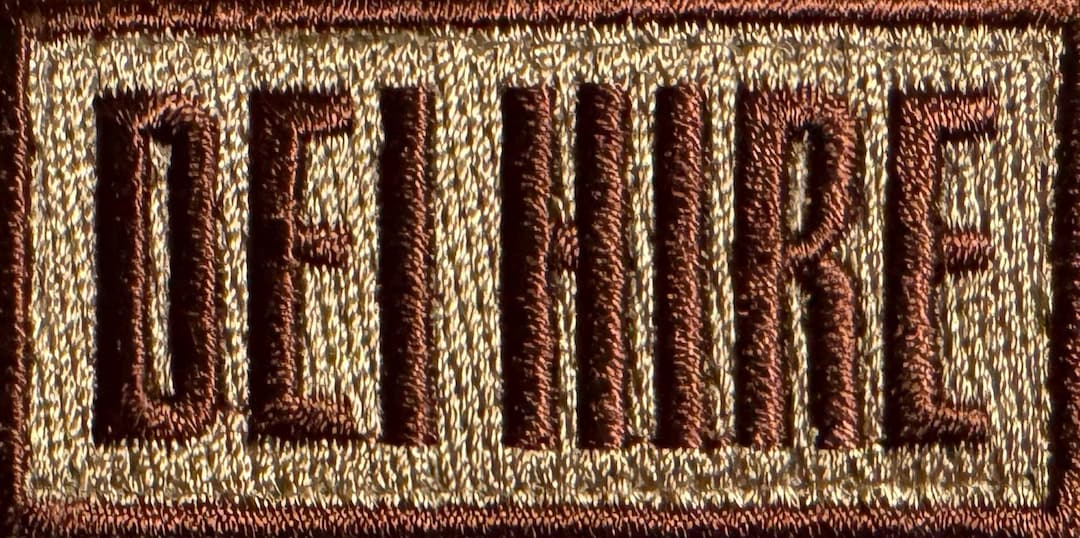 Patch: Flight Suit Morale Patch "dei Hire" (pencil Tab Size, 2"x1") W ...