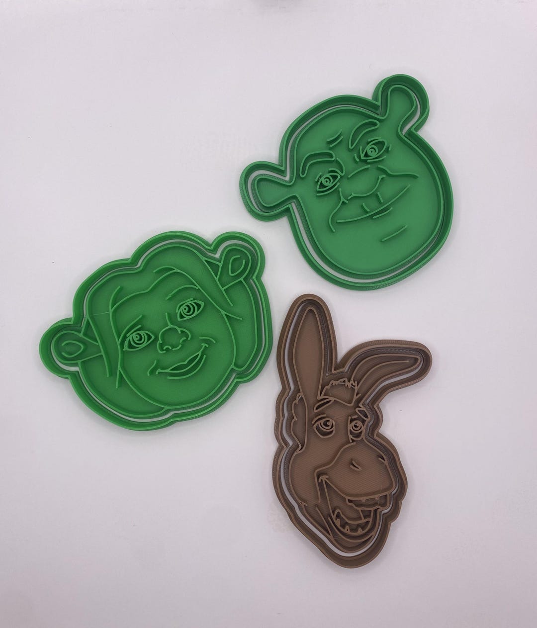 SHREK COOKIE CUTTER, Cookie Cutter Set, 3D Printed Shrek, Cooking Set ...