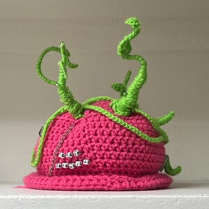 Ganja White Night Sprouted Brain Crochet Beanie Hat - Etsy