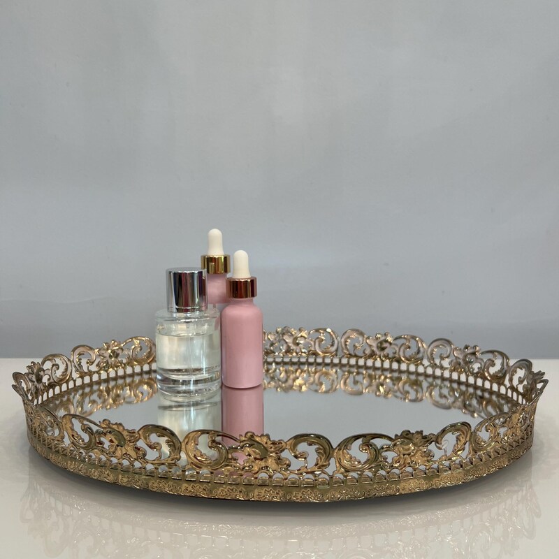 Mirrored Vanity Tray - Etsy