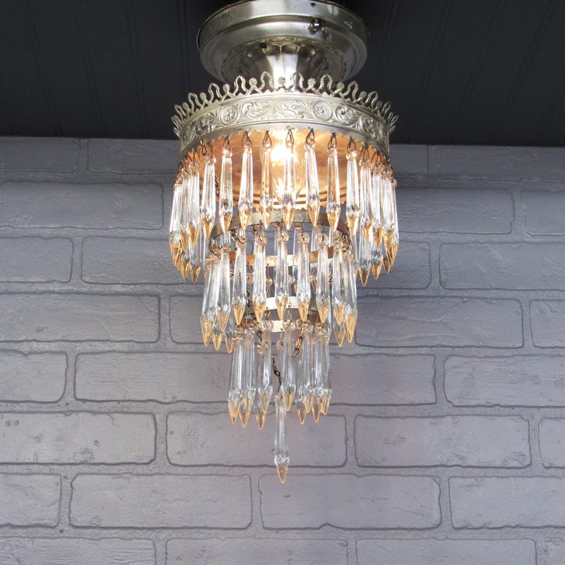 Waterfall Chandelier - Etsy