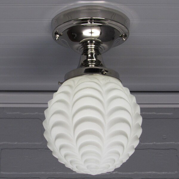 Scalloped Flush Mount Light - Etsy