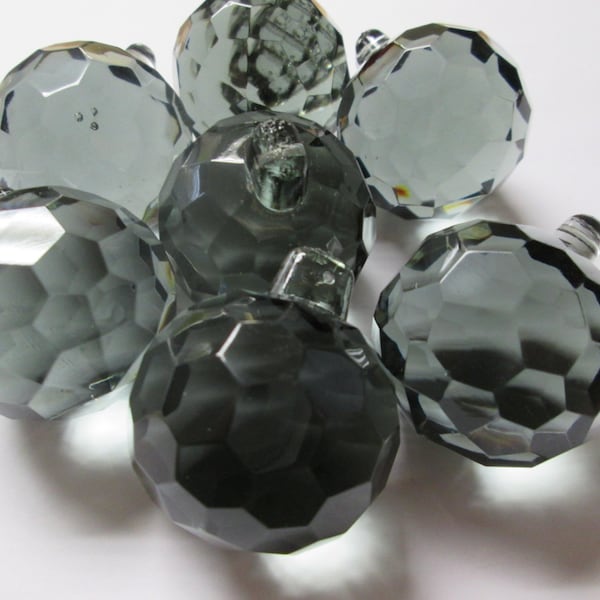Faceted Crystal Ball - Etsy