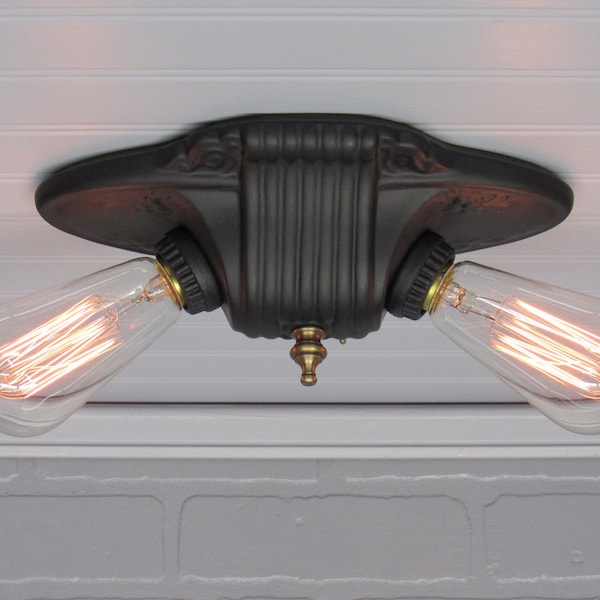 Vintage Flush Mount Ceiling Light - Etsy