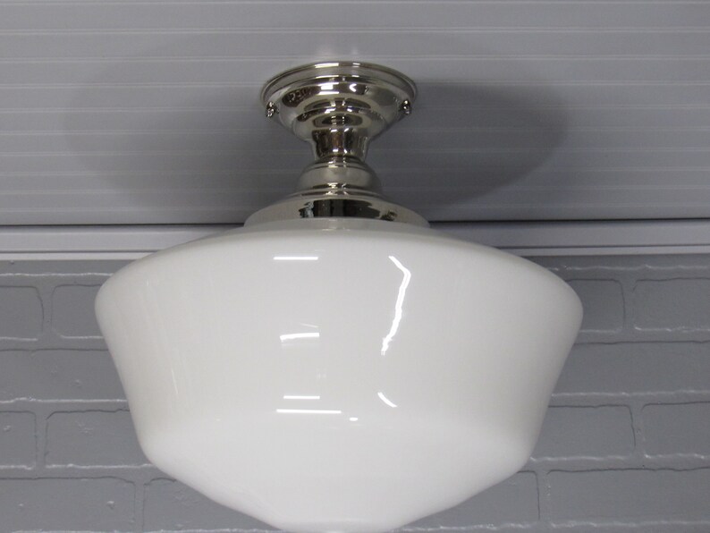 Huge Semi Flush Mount MCM Retro Ceiling Light Fixture - Etsy