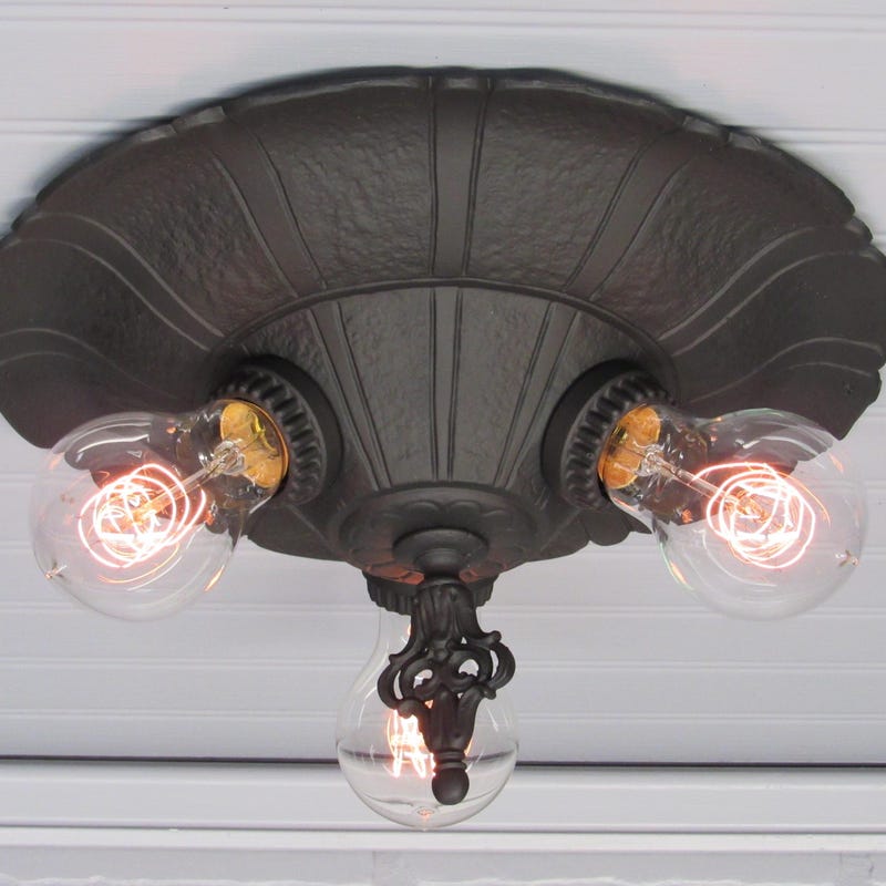 1920s Ceiling Light - Etsy