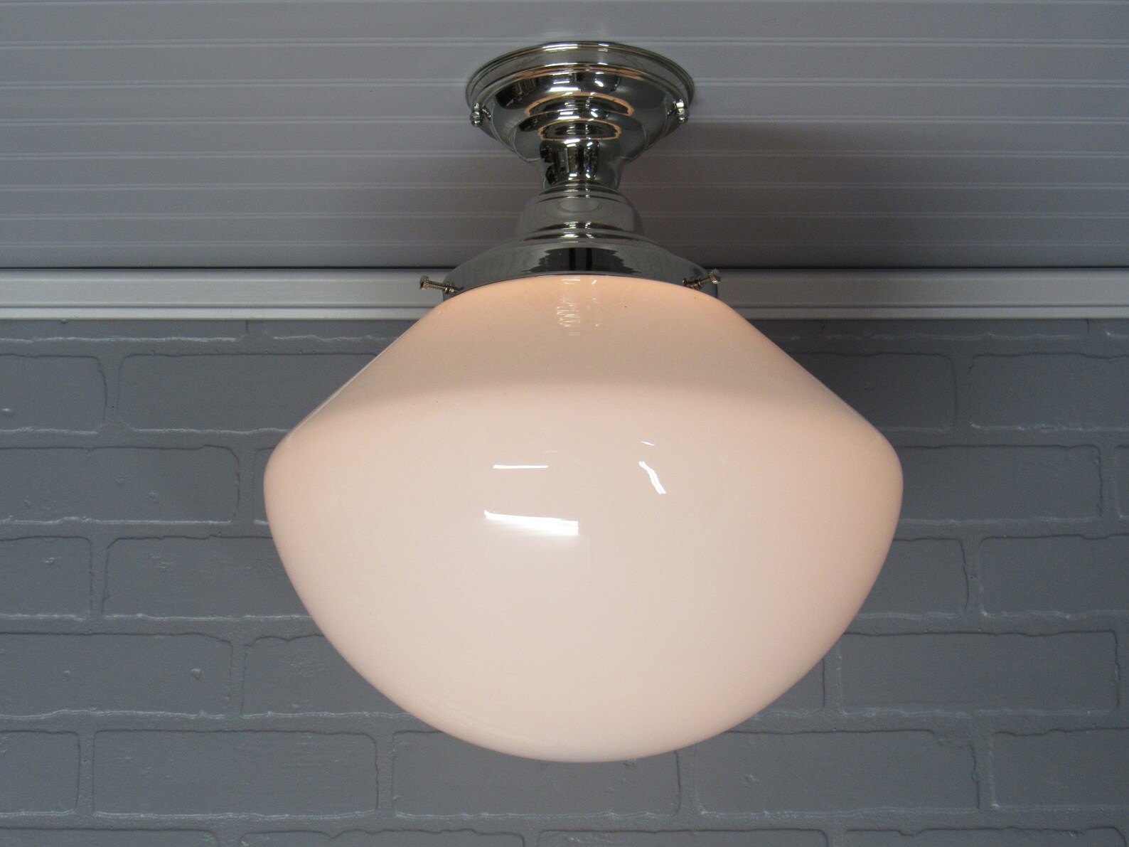 Huge Semi Flush Mount MCM Retro Ceiling Light Fixture | Etsy