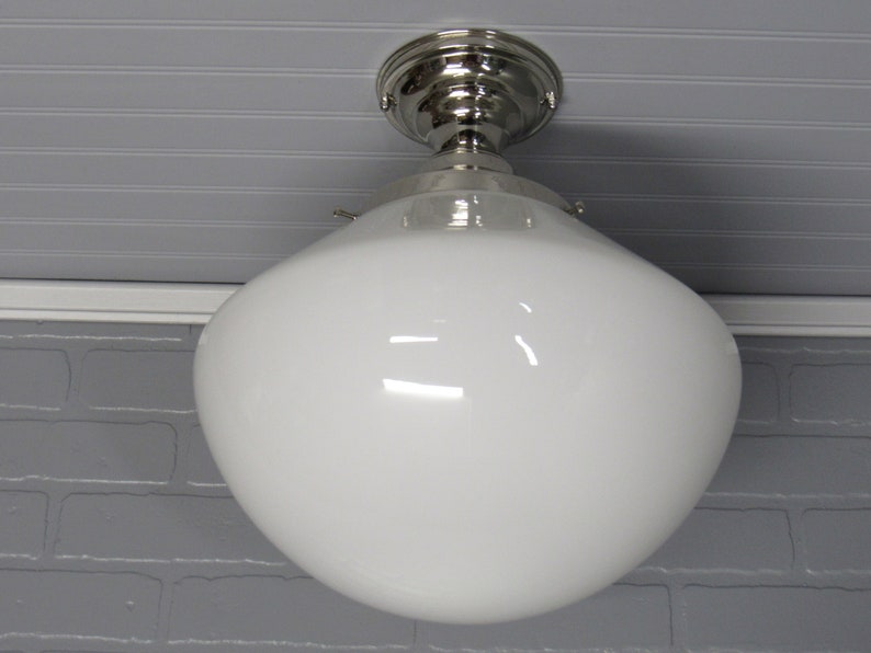 Huge Semi Flush Mount MCM Retro Ceiling Light Fixture | Etsy