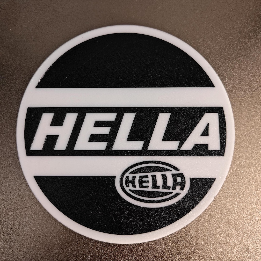 BMW E30 E28 E24 E23 Fog Light Covers – HELLA Style 3D Printed Caps ...