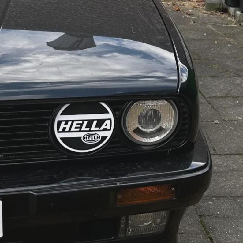 BMW E30 E28 E24 E23 Fog Light Covers – HELLA Style 3D Printed Caps - Etsy
