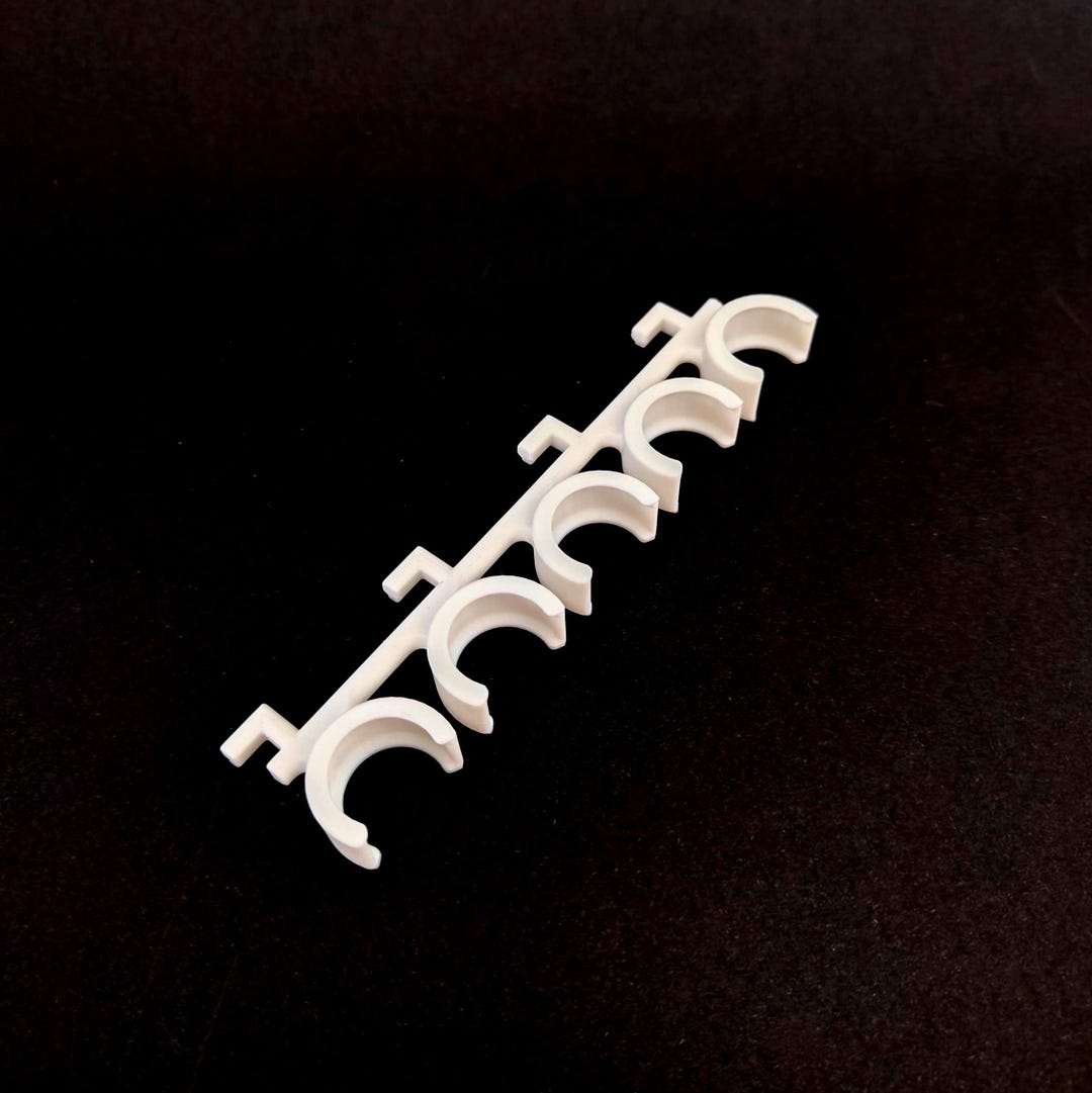 IKEA SKADIS Peg Board Bobbin Organizer | 3D Printed Sewing Thread ...