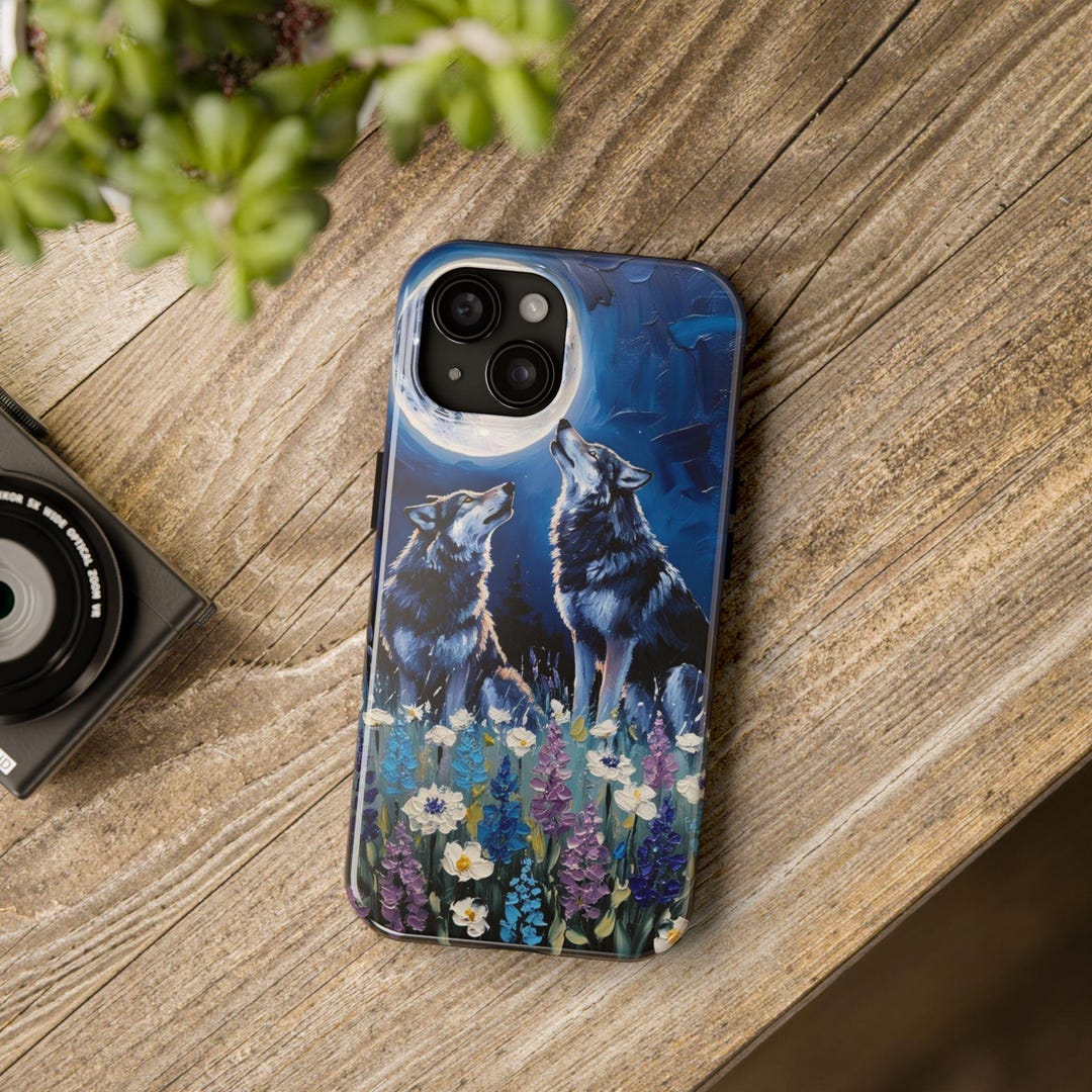 Wolf Phone Case - Etsy
