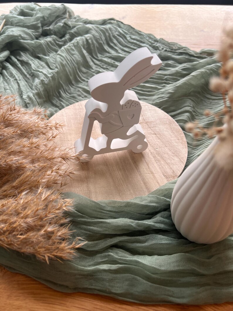 Easter Bunny on a Bicycle | Easter | Easter Decoration | Easter Gift ...